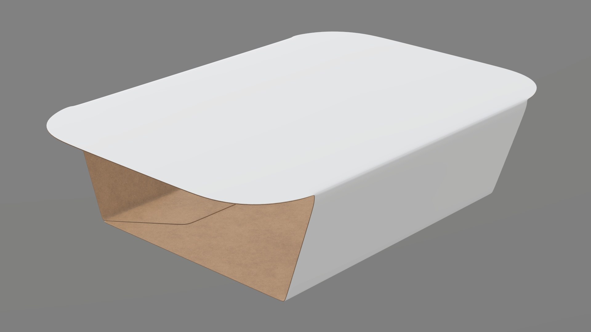 Mockup Food Box 3D Model - TurboSquid 1686086