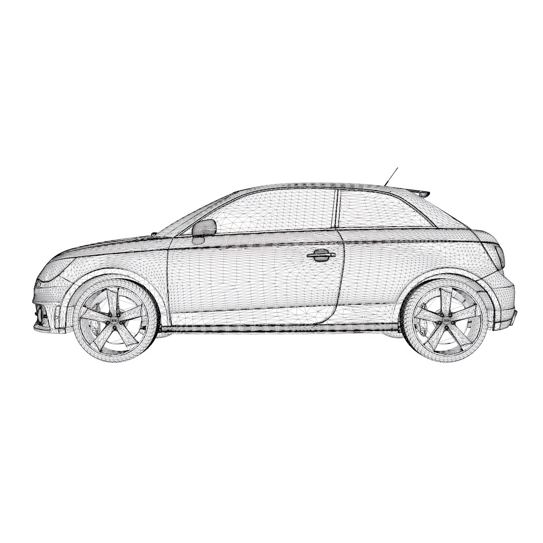 3D Audi A1 - 2010 model - TurboSquid 2138899