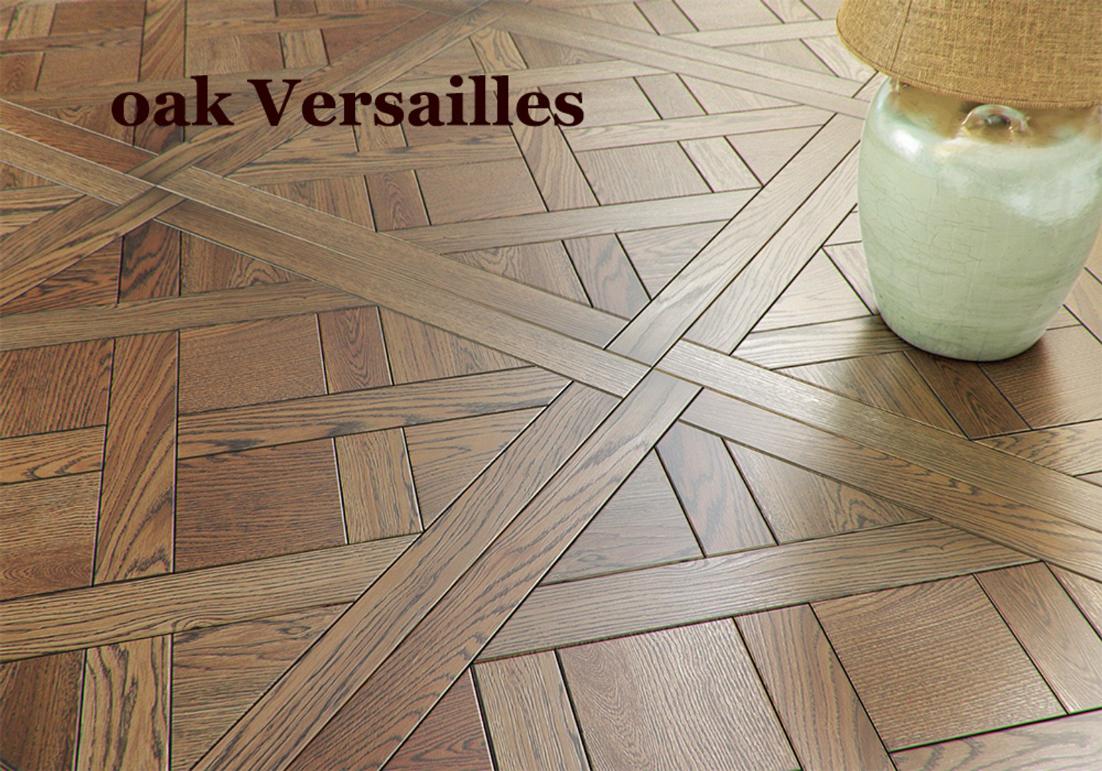 classic parquet 3d model
