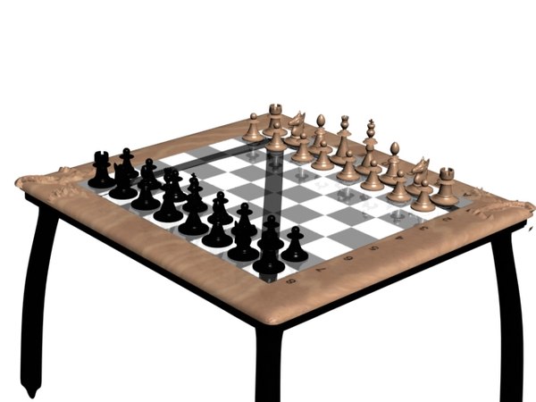 3ds chess table