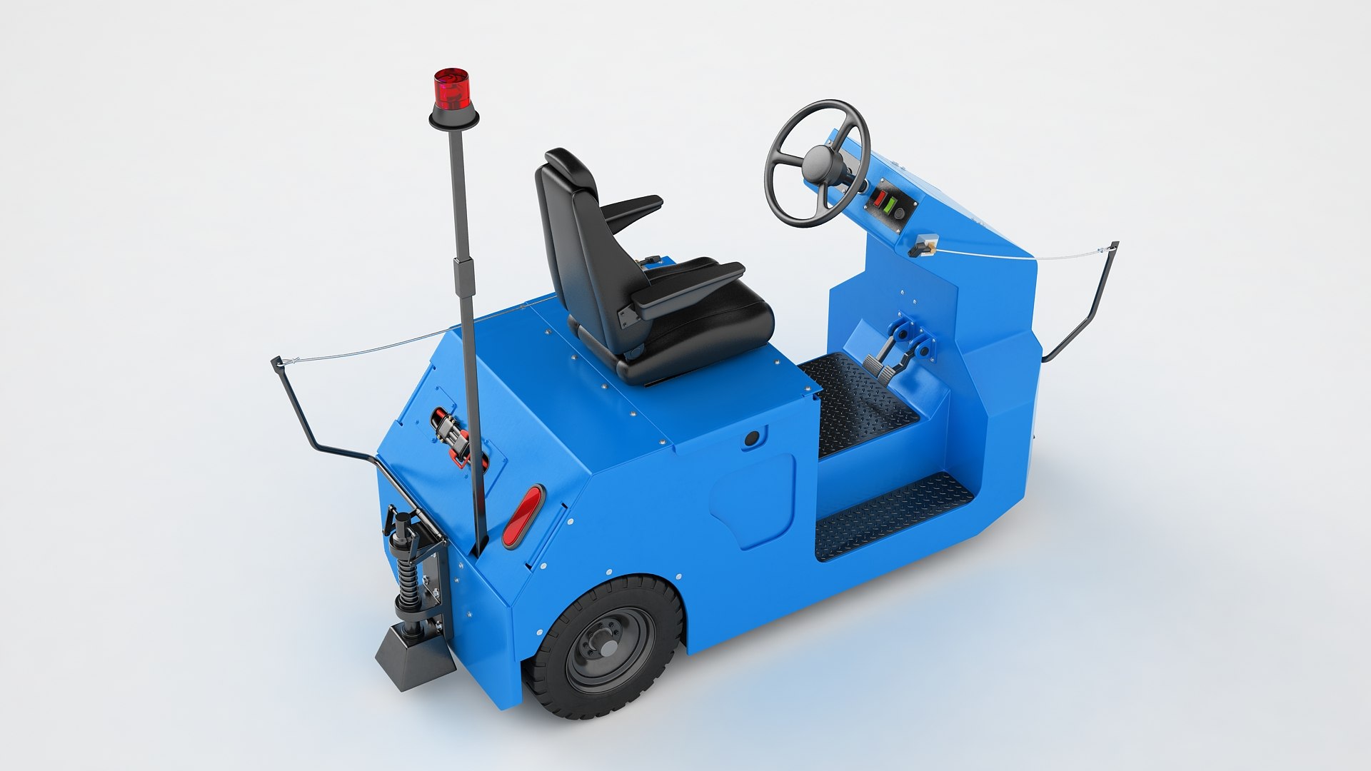 3D Electric Industrial Tugger 08 - TurboSquid 1733792