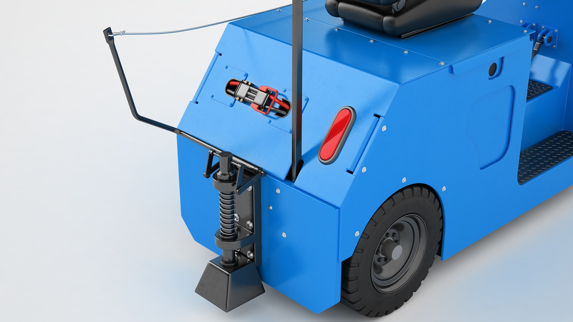 3D Electric Industrial Tugger 08 - TurboSquid 1733792