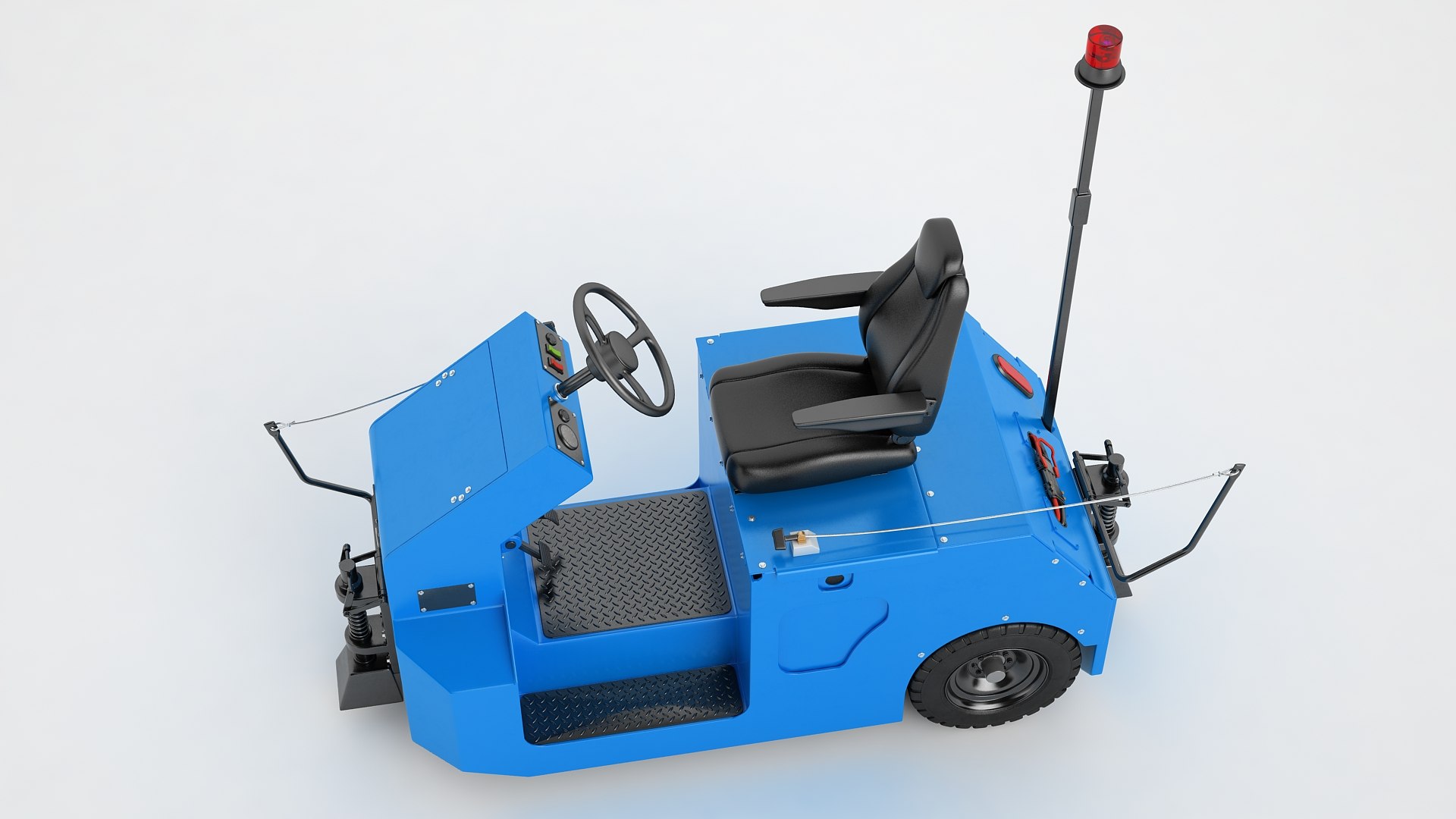 3D Electric Industrial Tugger 08 - TurboSquid 1733792