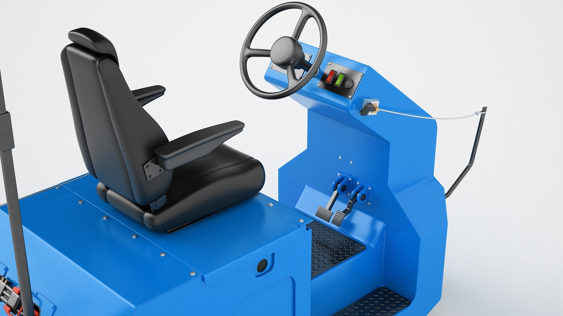 3D Electric Industrial Tugger 08 - TurboSquid 1733792