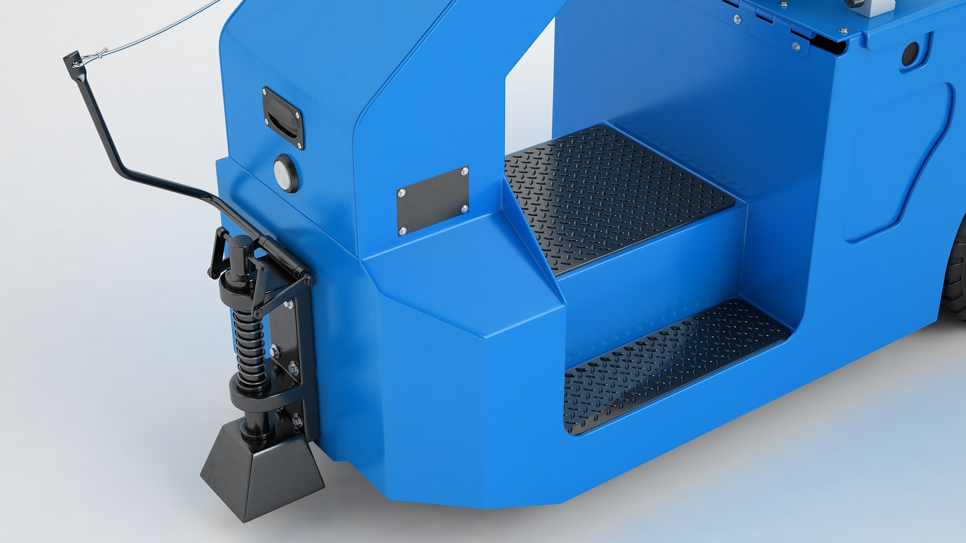 3D Electric Industrial Tugger 08 - TurboSquid 1733792