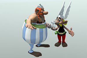 Asterix 3D Models for Download | TurboSquid