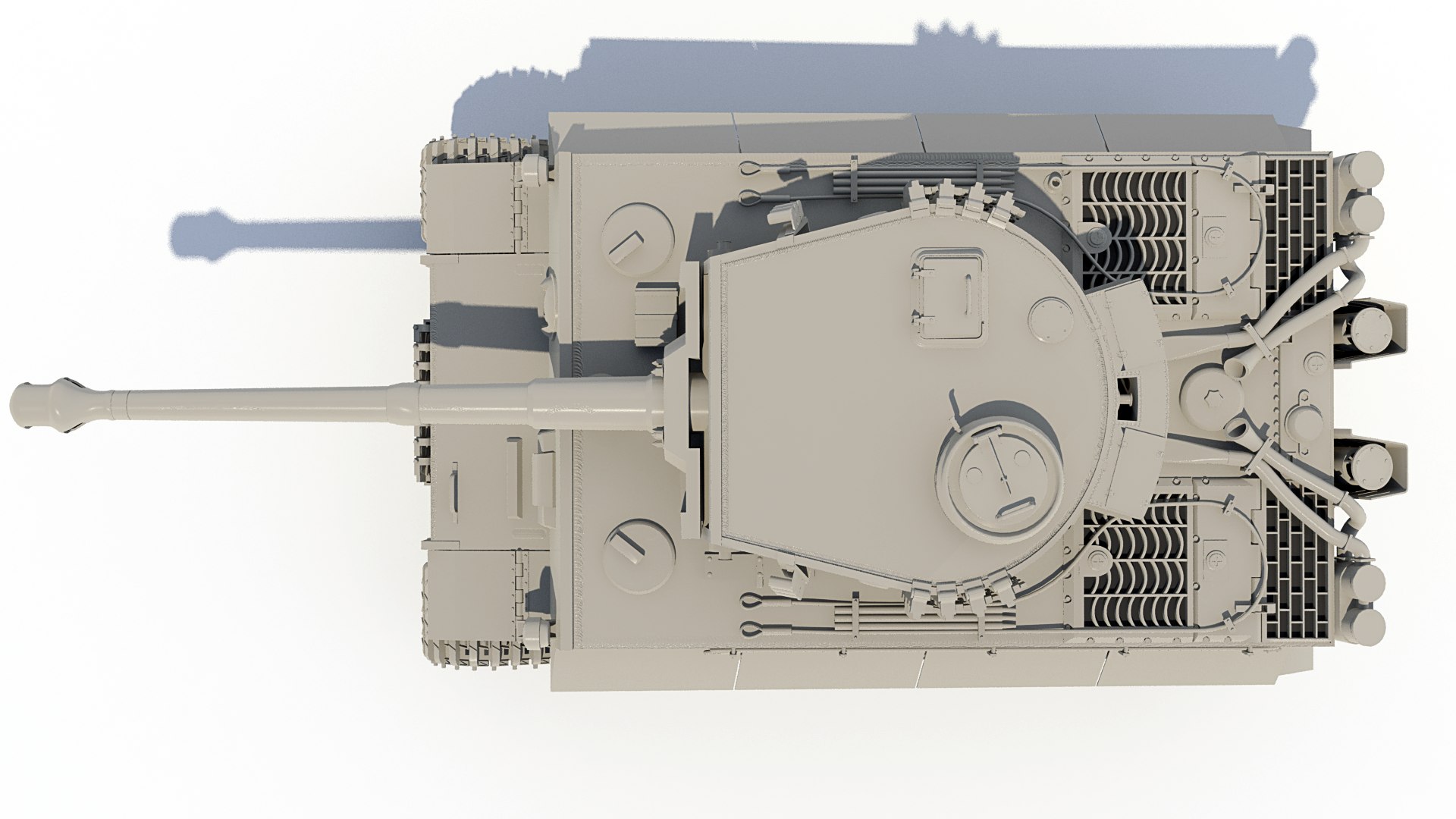 3D Panzerkampfwagen VI Tiger - TurboSquid 1939135