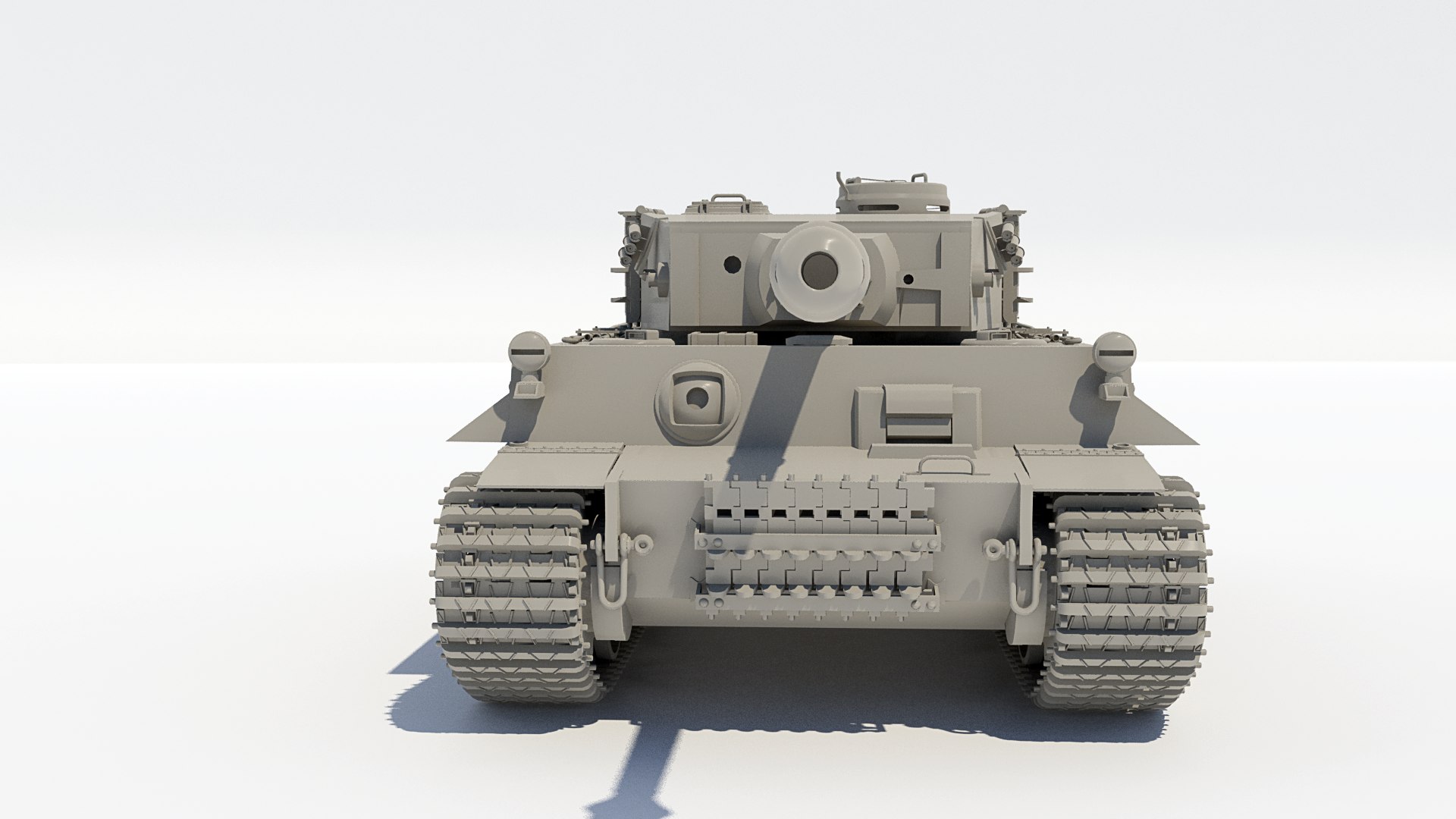 3D Panzerkampfwagen VI Tiger - TurboSquid 1939135