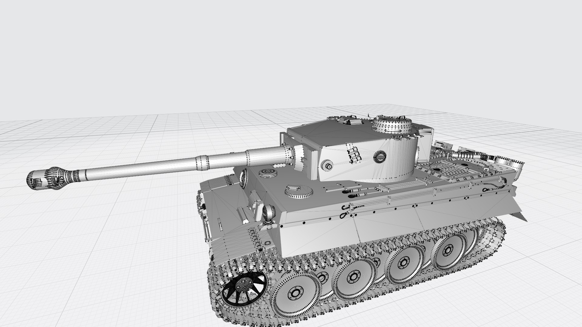 3D Panzerkampfwagen VI Tiger - TurboSquid 1939135