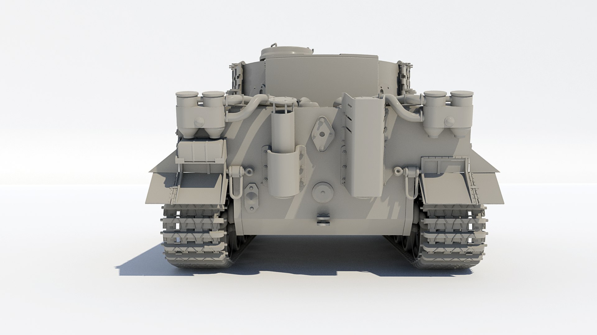 3D Panzerkampfwagen VI Tiger - TurboSquid 1939135