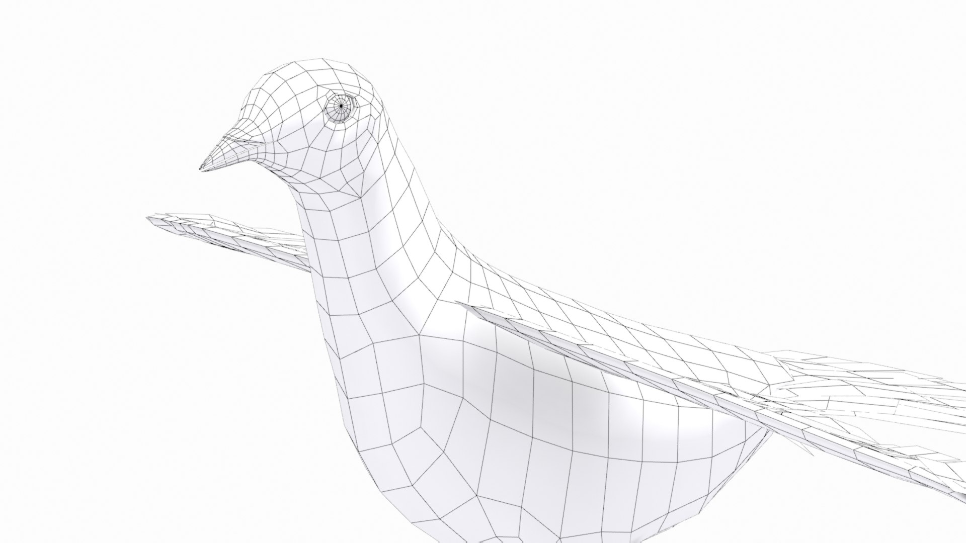 3D DoveRigged Model - TurboSquid 2142024