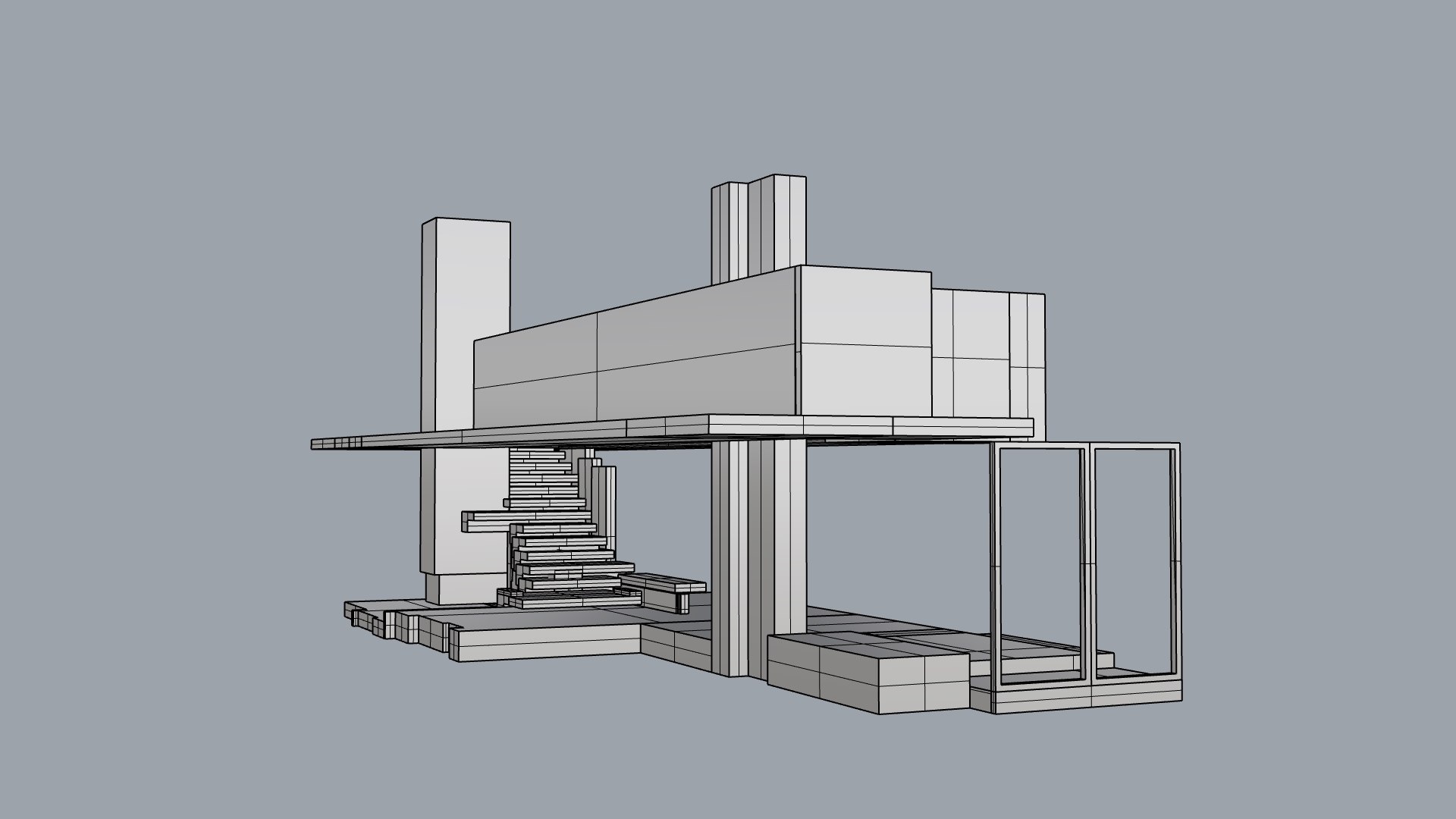 3D Interior Olivetti Showroom Model - TurboSquid 1634159