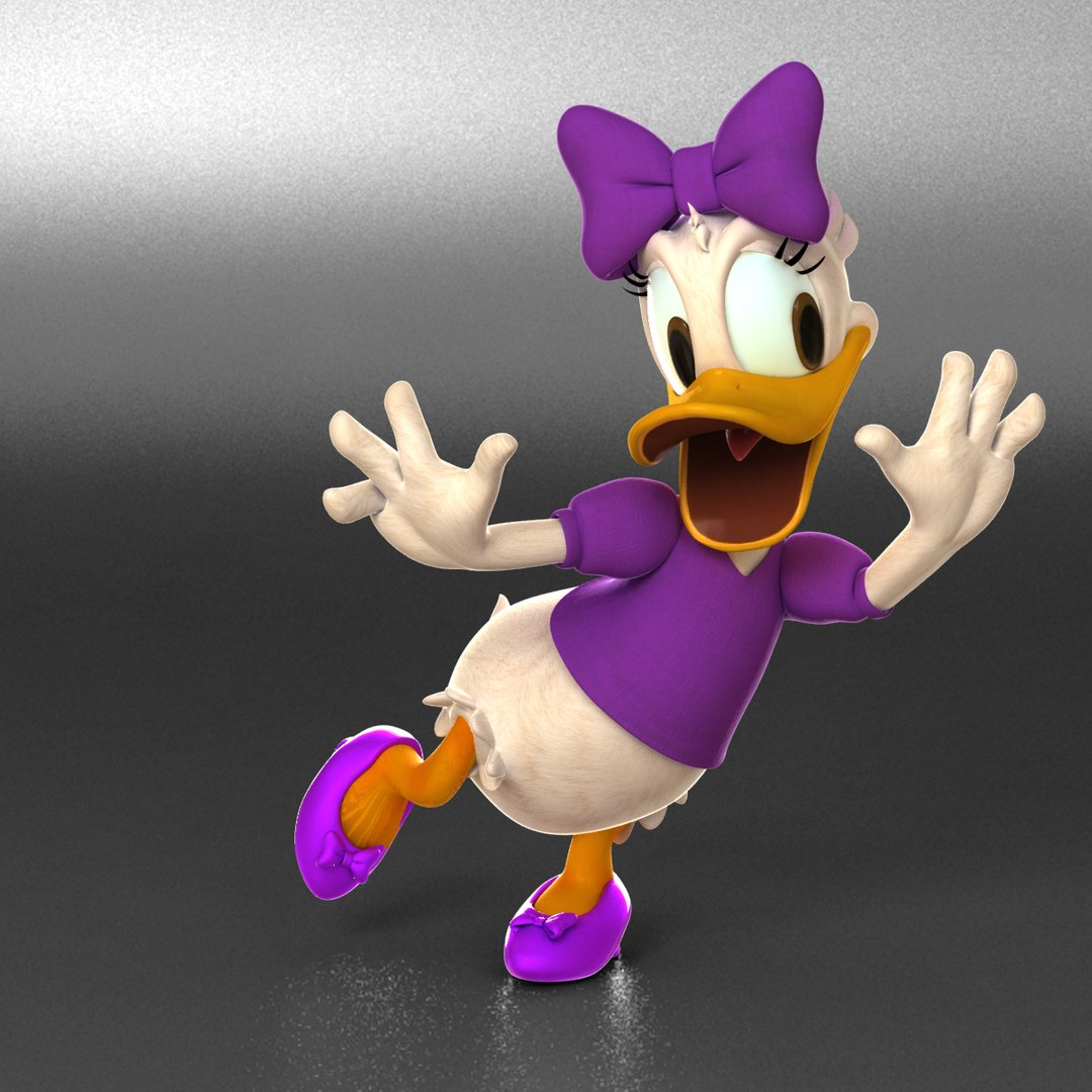 Daisy Duck 3D Model - TurboSquid 1178148