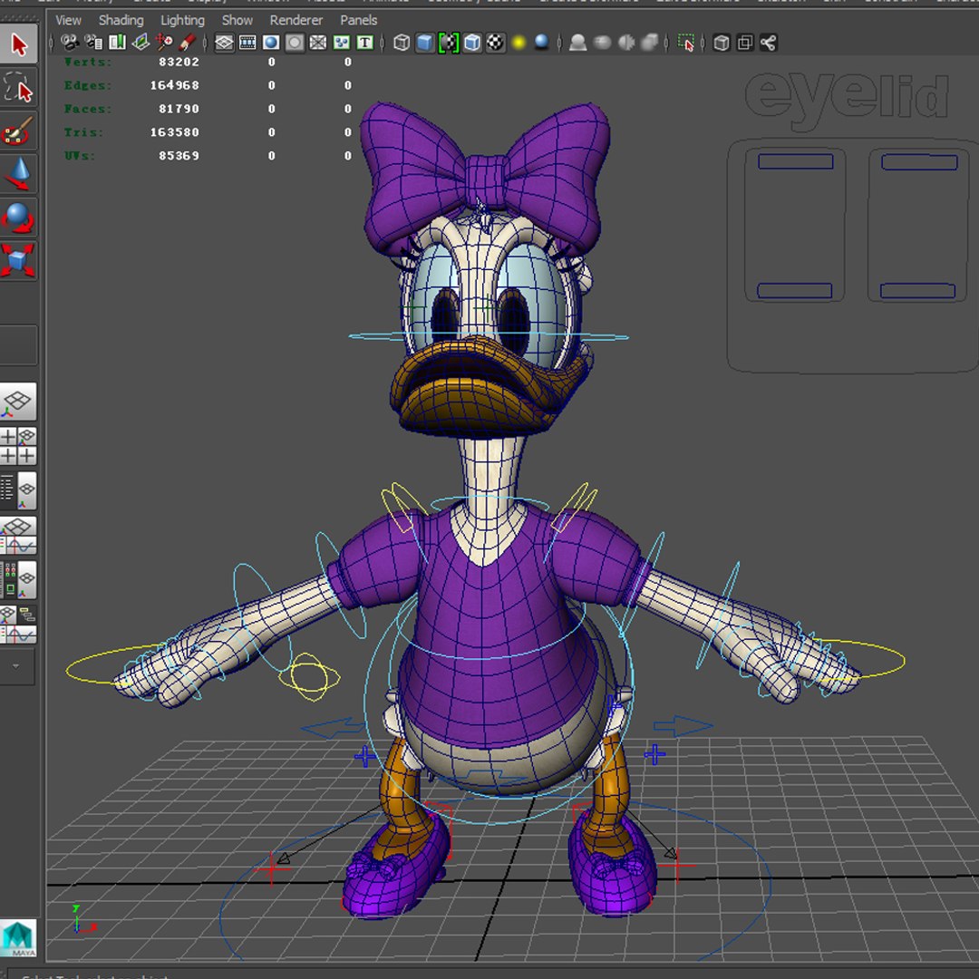 Daisy Duck 3D Model - TurboSquid 1178148