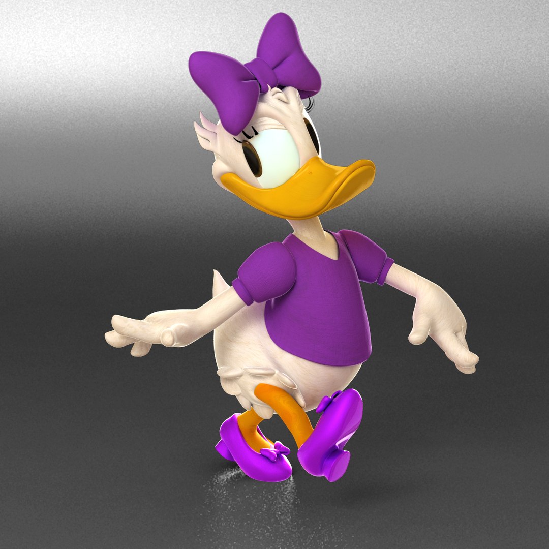 Daisy Duck 3D Model - TurboSquid 1178148