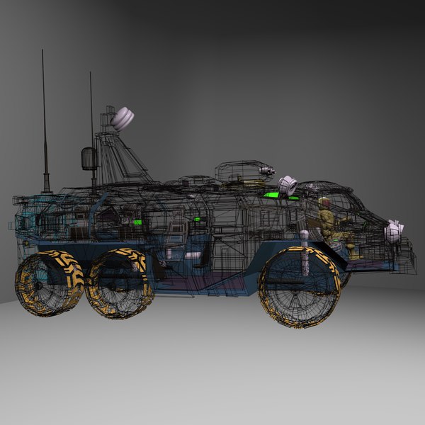 sci-fi vehicle blend