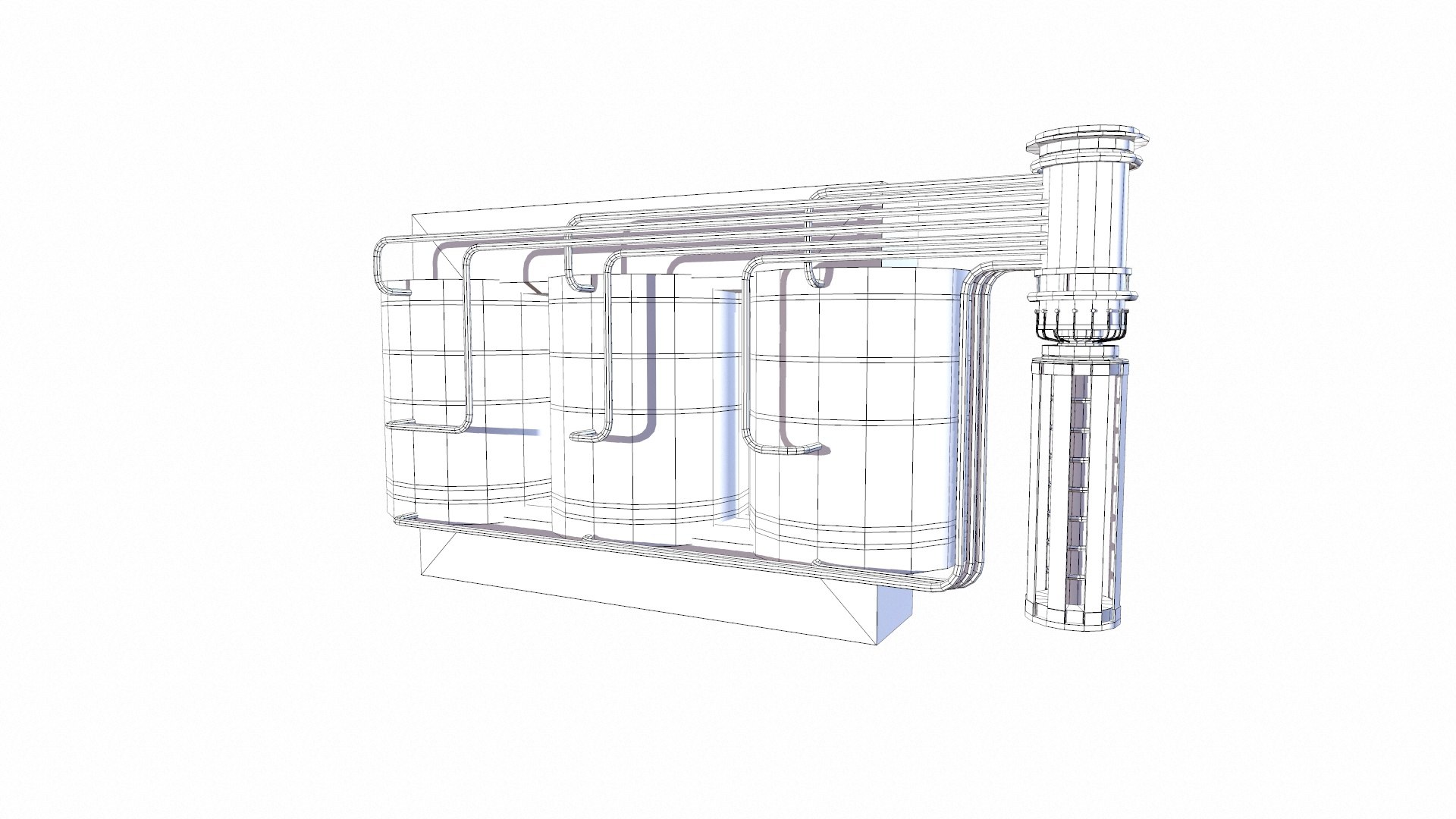 3D Core Winding Model - TurboSquid 2340435