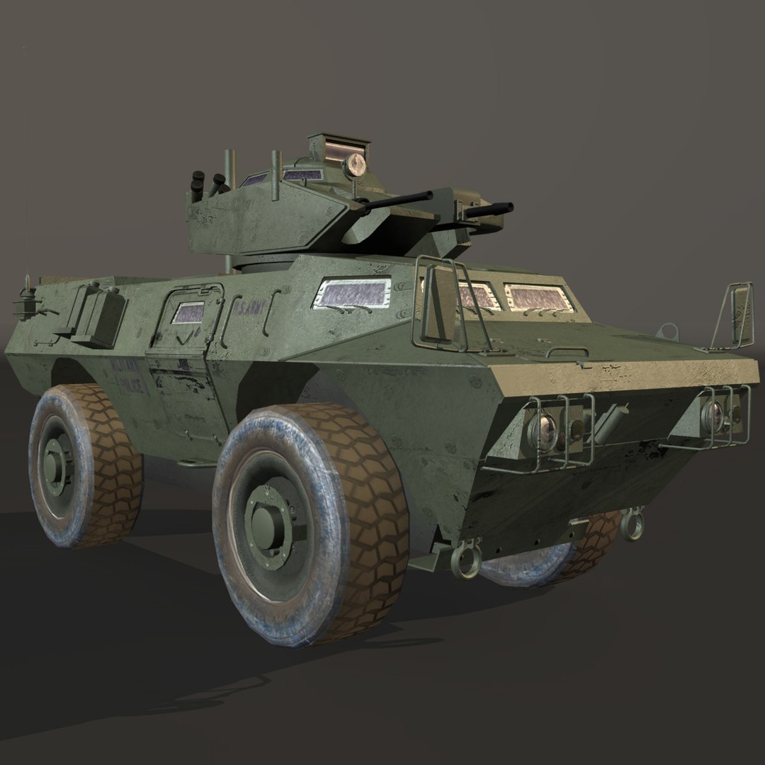 3d M1117 Guardian Model