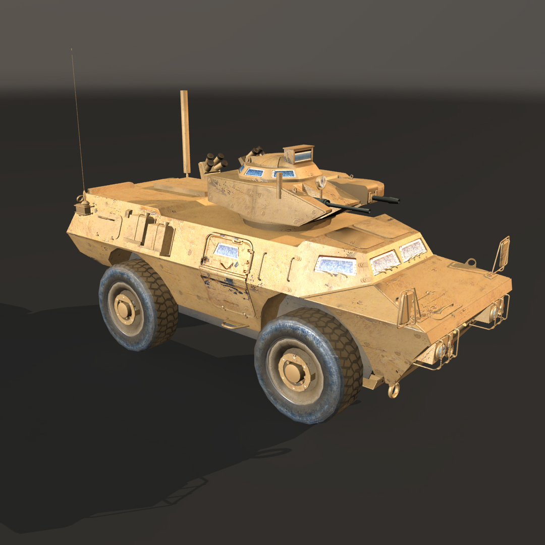 3d M1117 Guardian Model
