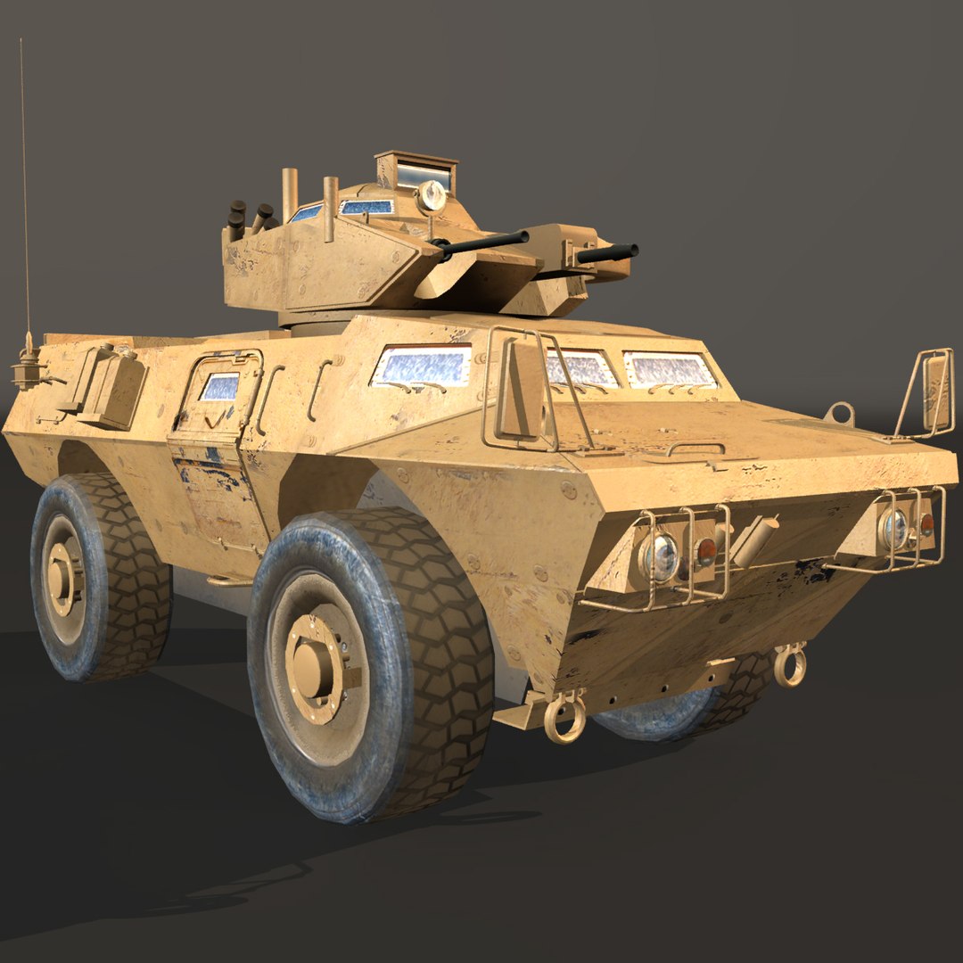 3d M1117 Guardian Model