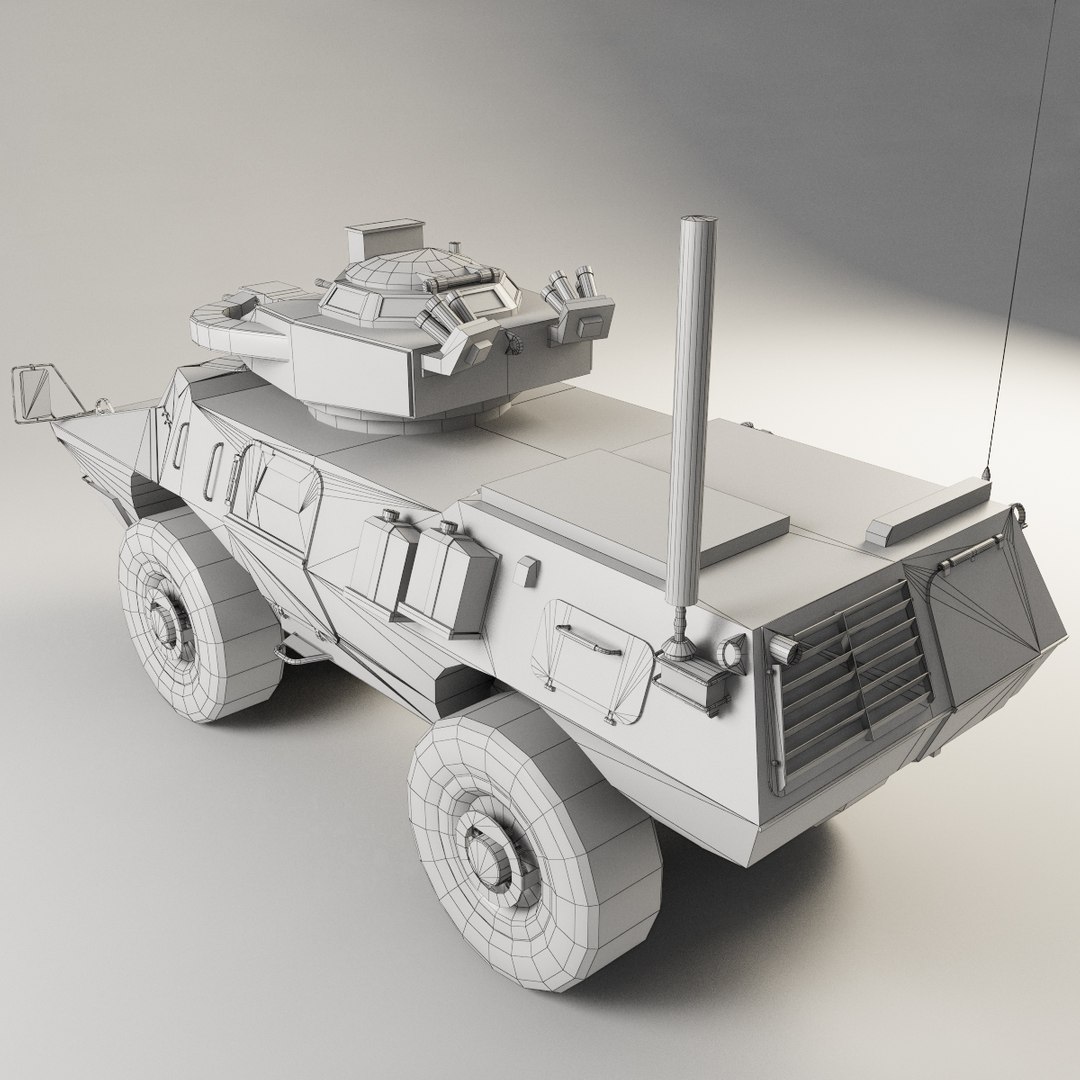 3d M1117 Guardian Model