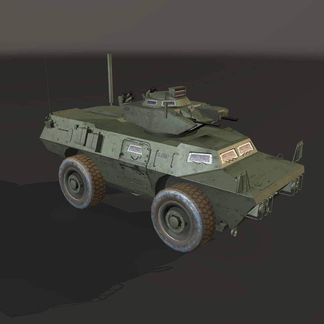 3d M1117 Guardian Model