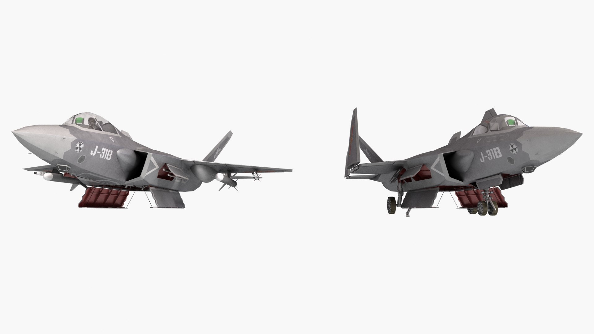 J-31 Fc-31 3D Model - TurboSquid 1658876