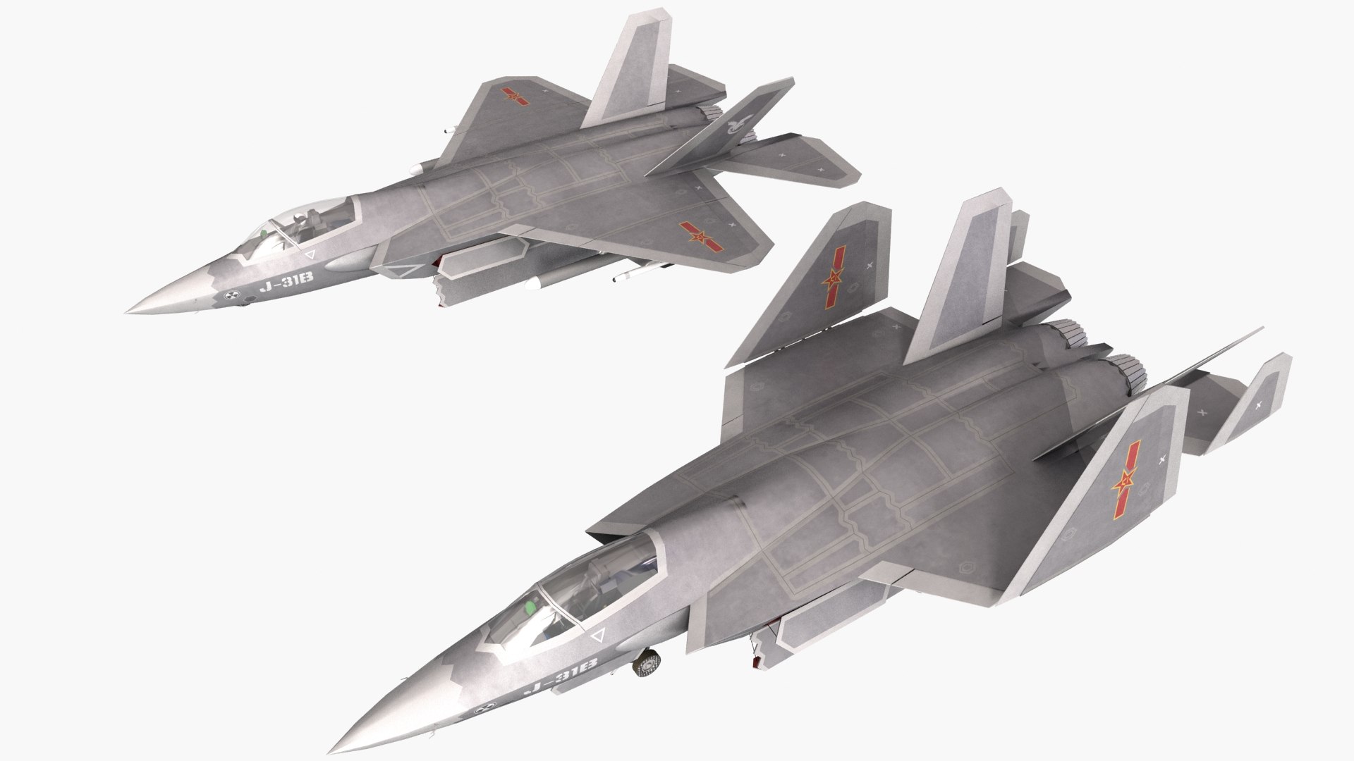 modelo 3d J-31 FC-31 - TurboSquid 1658876