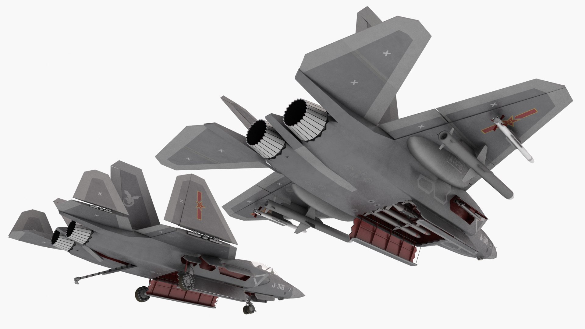 J-31 Fc-31 3D Model - TurboSquid 1658876