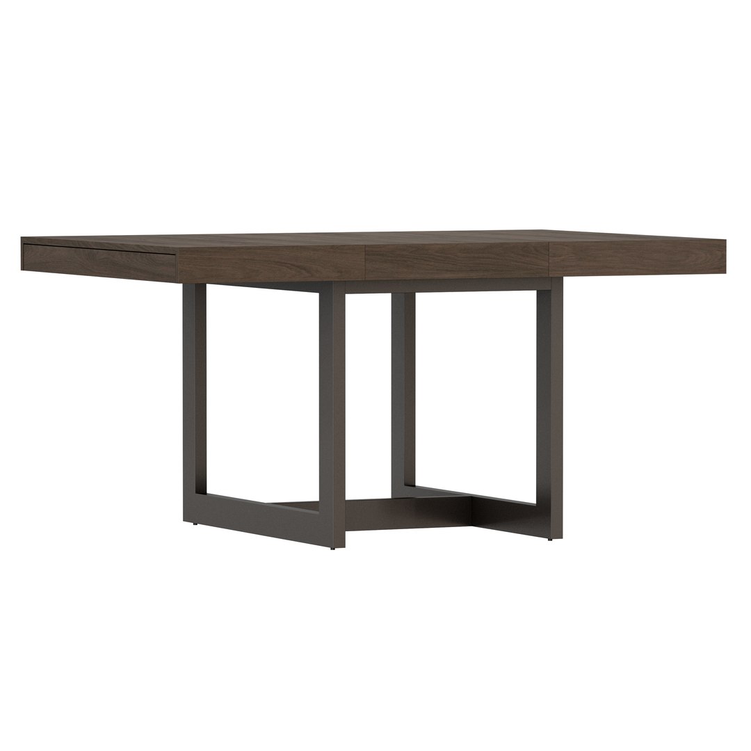 Archive square extension dining table 3D model - TurboSquid 1709755