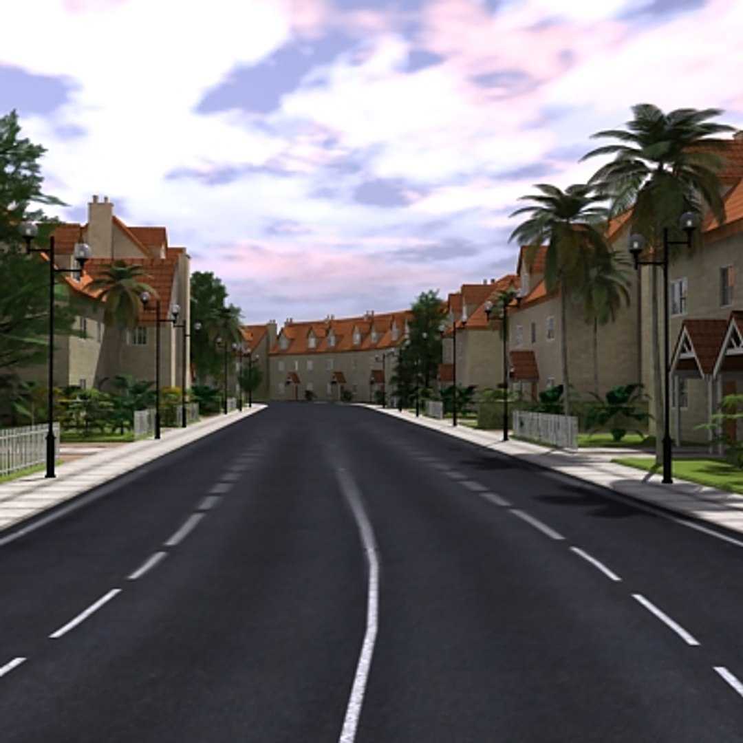 residential scene 3ds