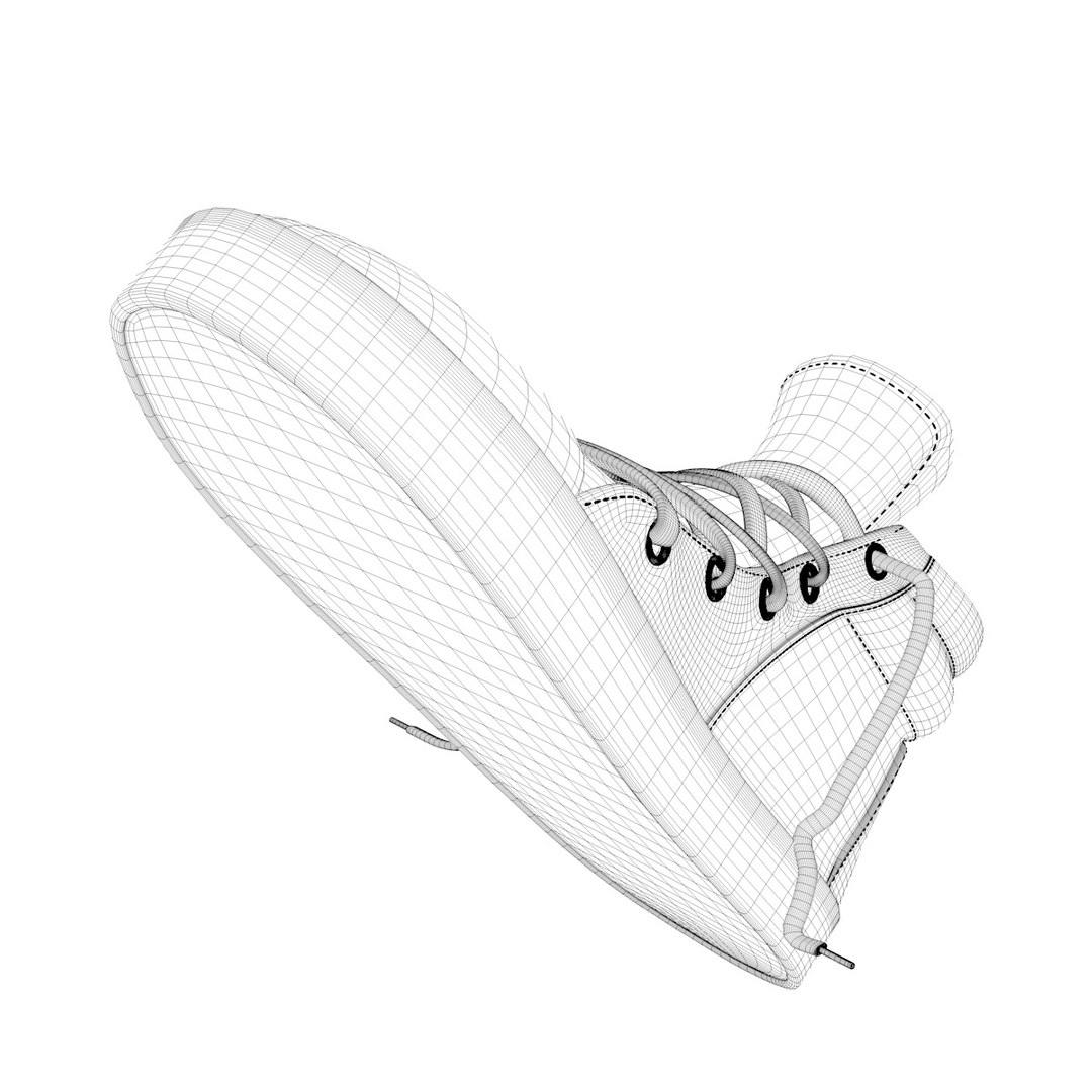 Cartoon Shoe 3D Model - TurboSquid 1436283