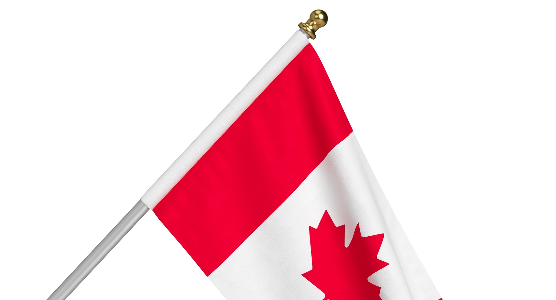 Canada Wall Mount Flag Pole 3D Model - TurboSquid 2408802