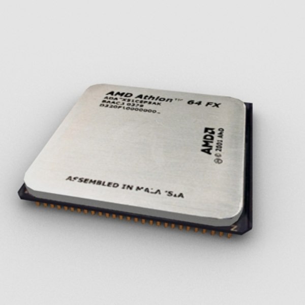 3d athlon 64 fx model