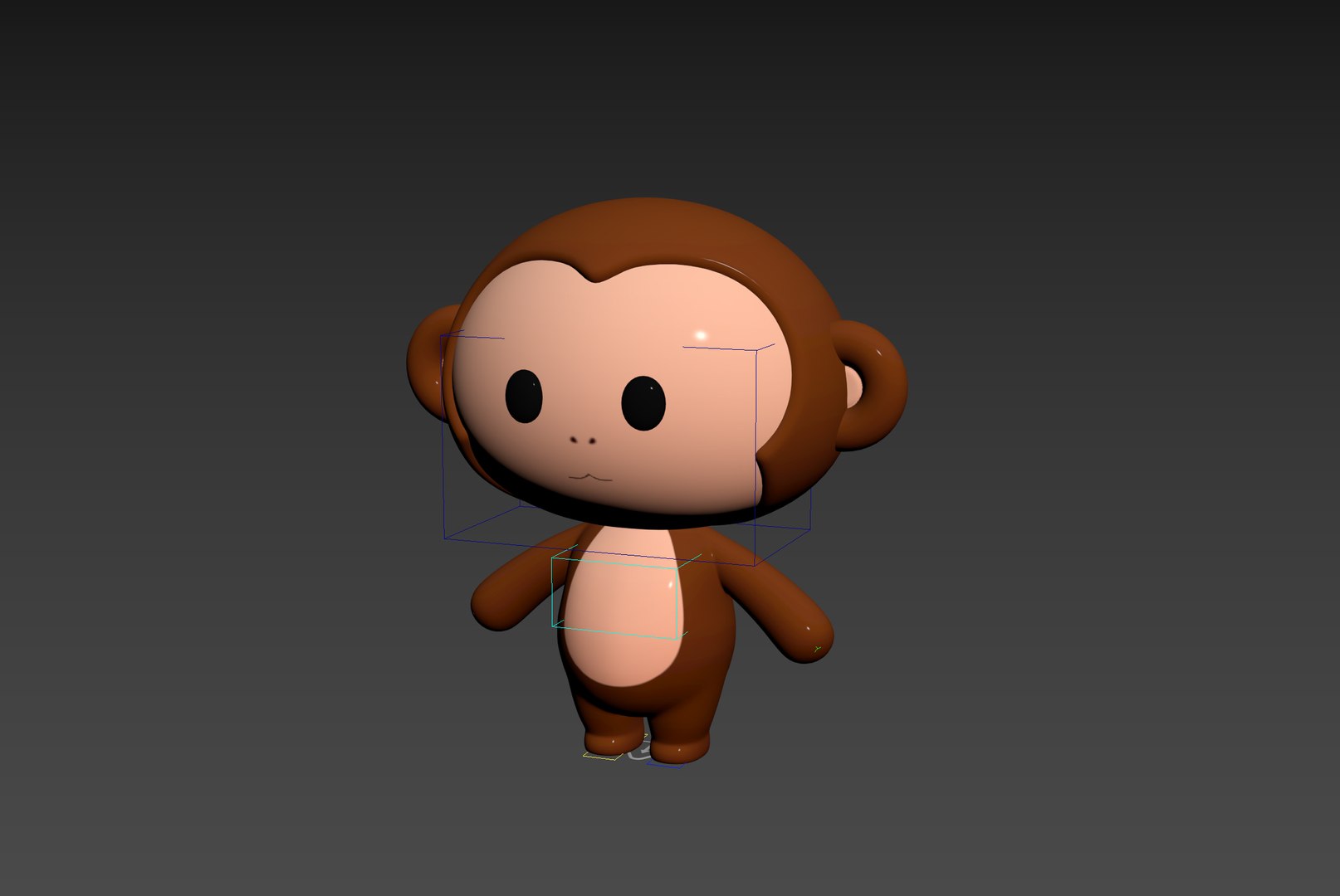 Character134 Rigged Monkey 3D - TurboSquid 1760676