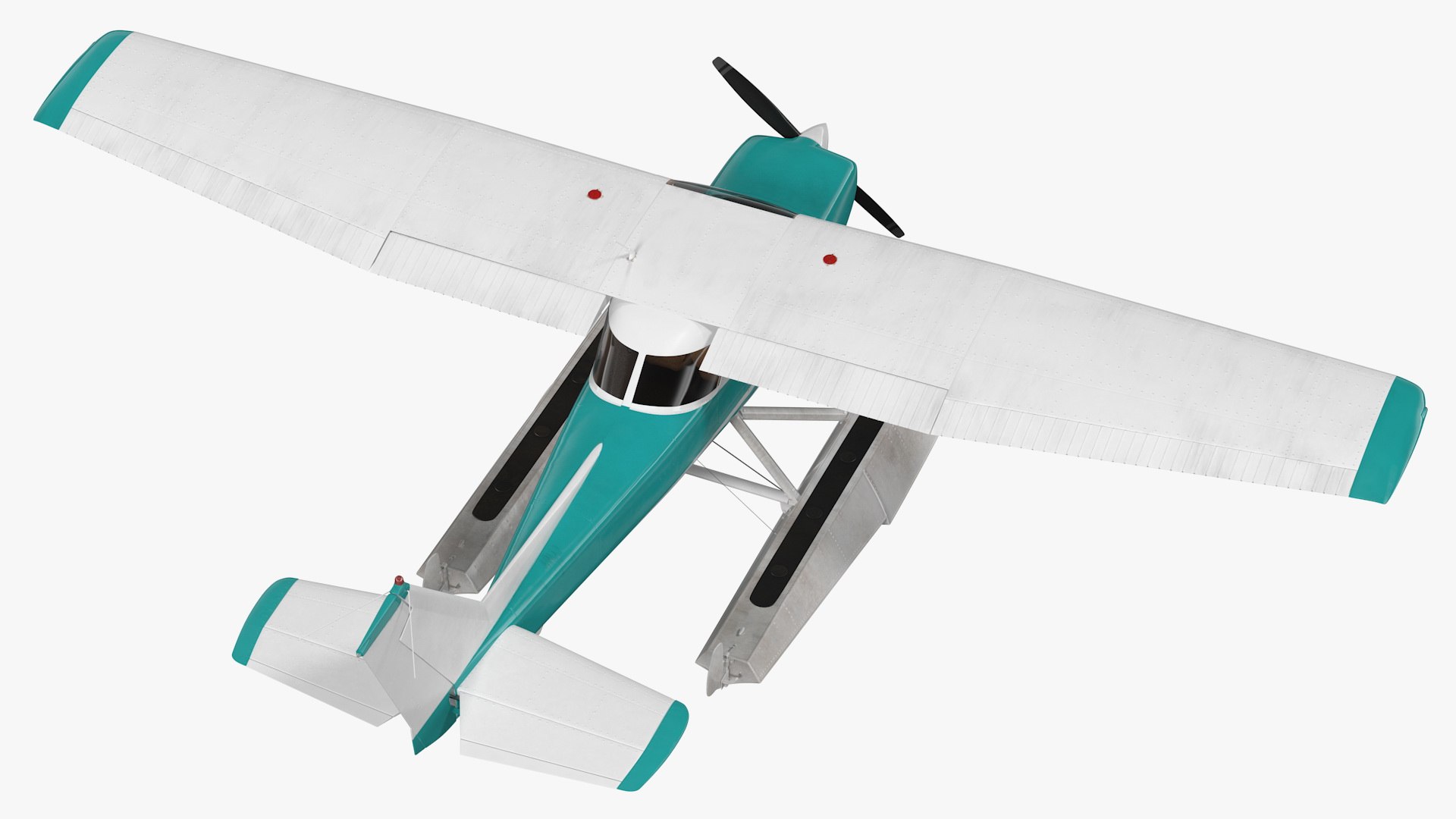 3D light floatplane aircraft airplane - TurboSquid 1602893