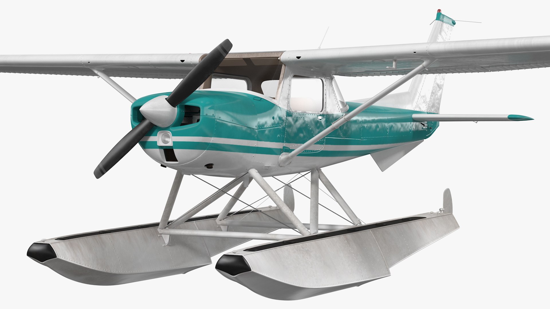 3D light floatplane aircraft airplane - TurboSquid 1602893