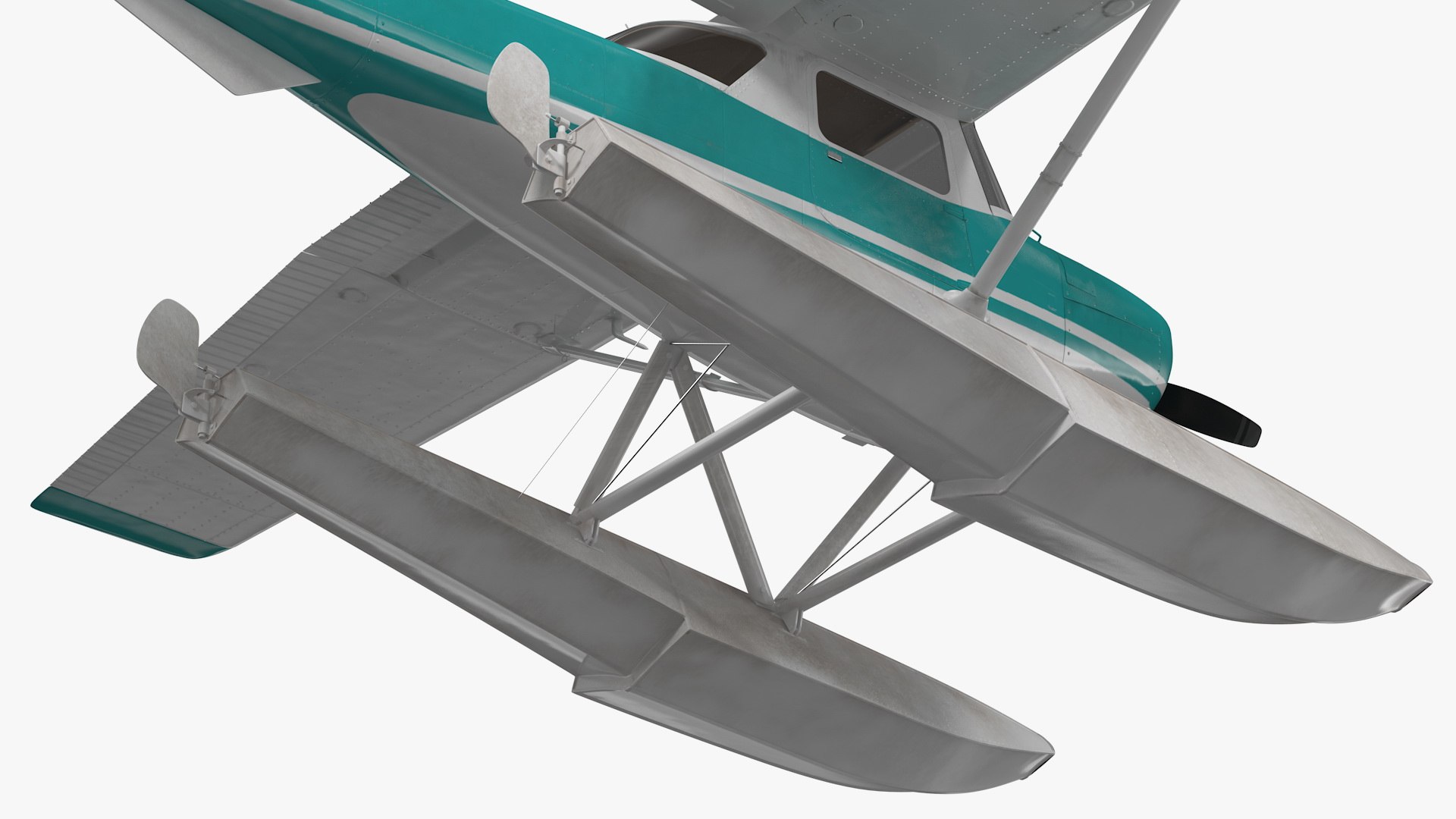 3D light floatplane aircraft airplane - TurboSquid 1602893