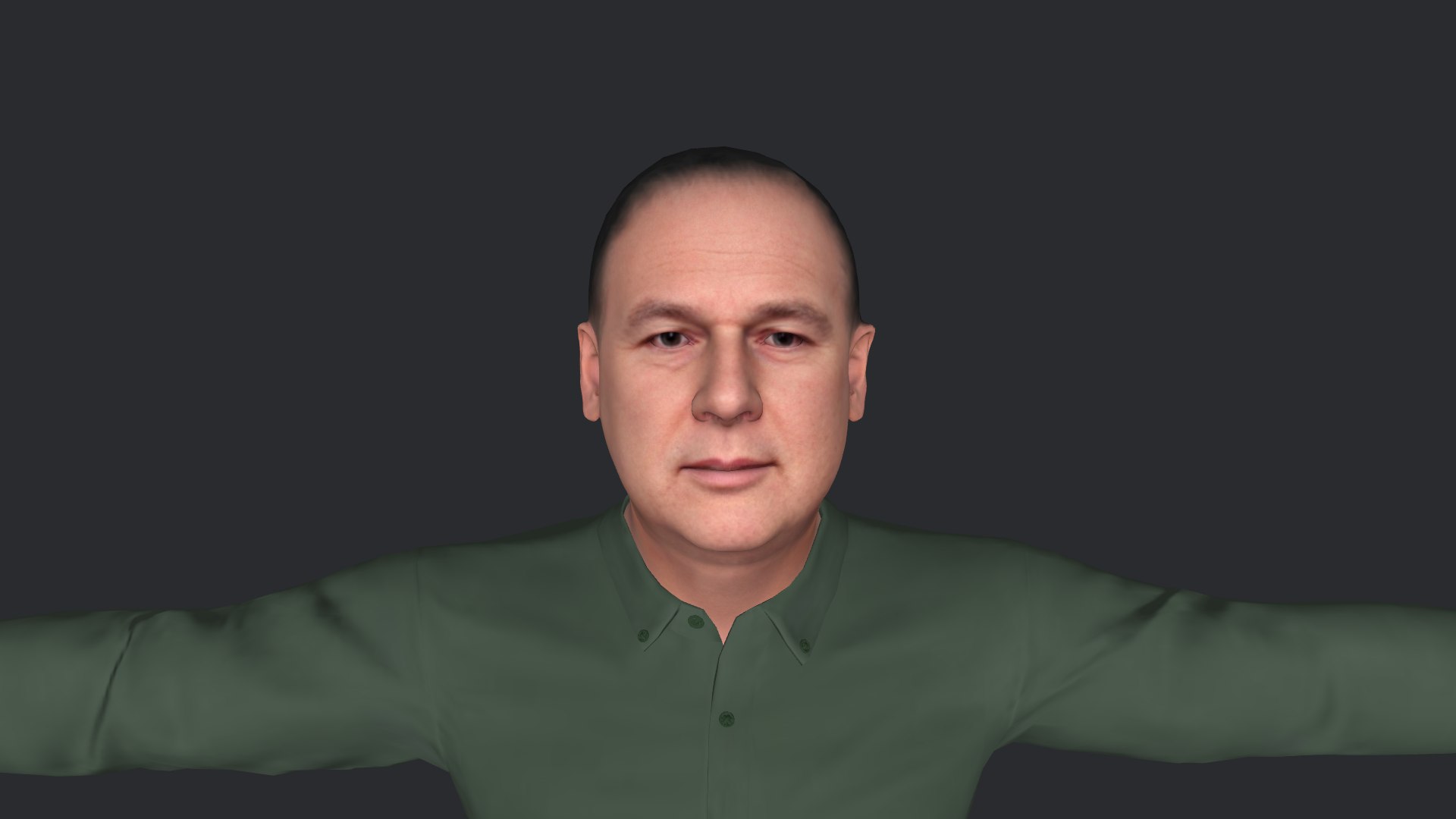 Allen Chastanet Hyper Realistic Full Body Fully Rigged 3D Character 3D ...