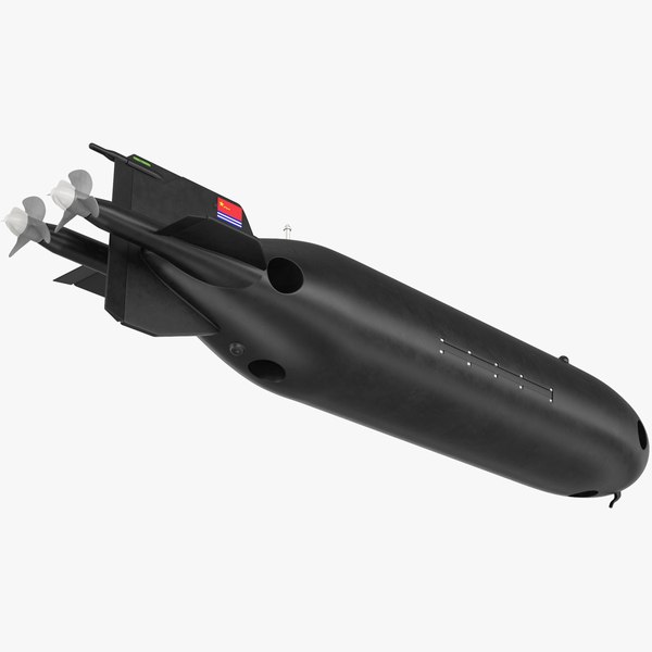 Chinesische U-Boot-Drohne HSU 001 für Cinema 4D manipuliert 3D-Modell ...