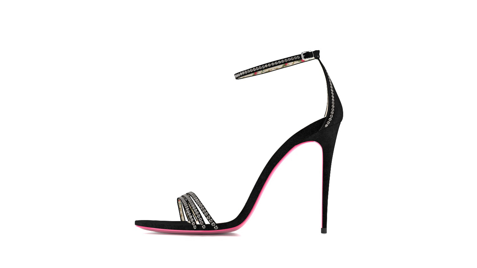 Gucci Sandals 3D Model - TurboSquid 1743352