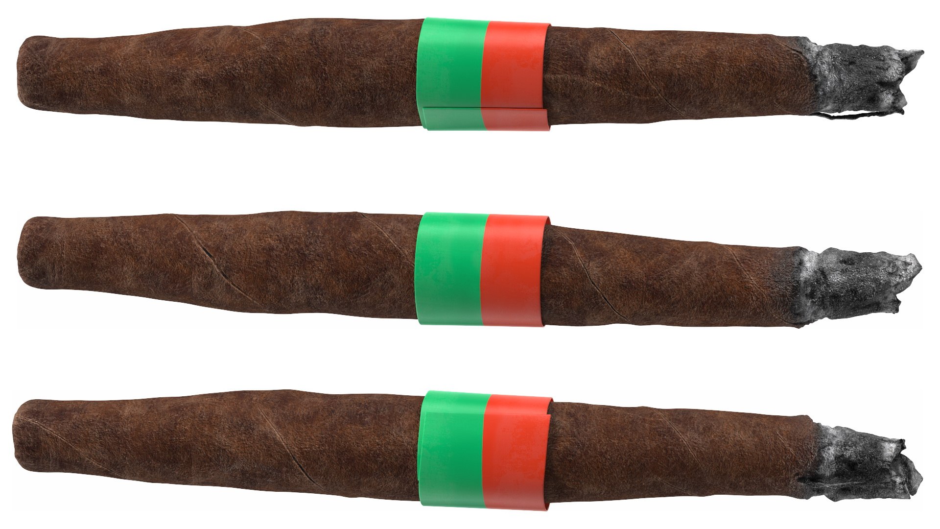 Smoldering Cigar 3D Model - TurboSquid 1853398