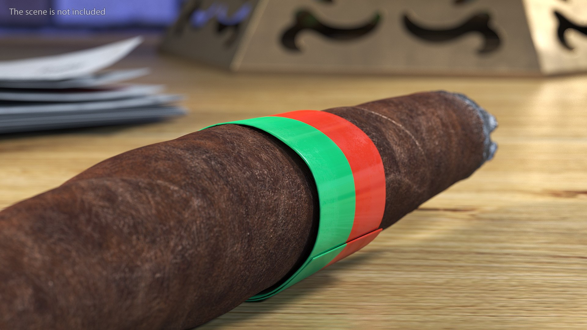 Smoldering Cigar 3D Model - TurboSquid 1853398