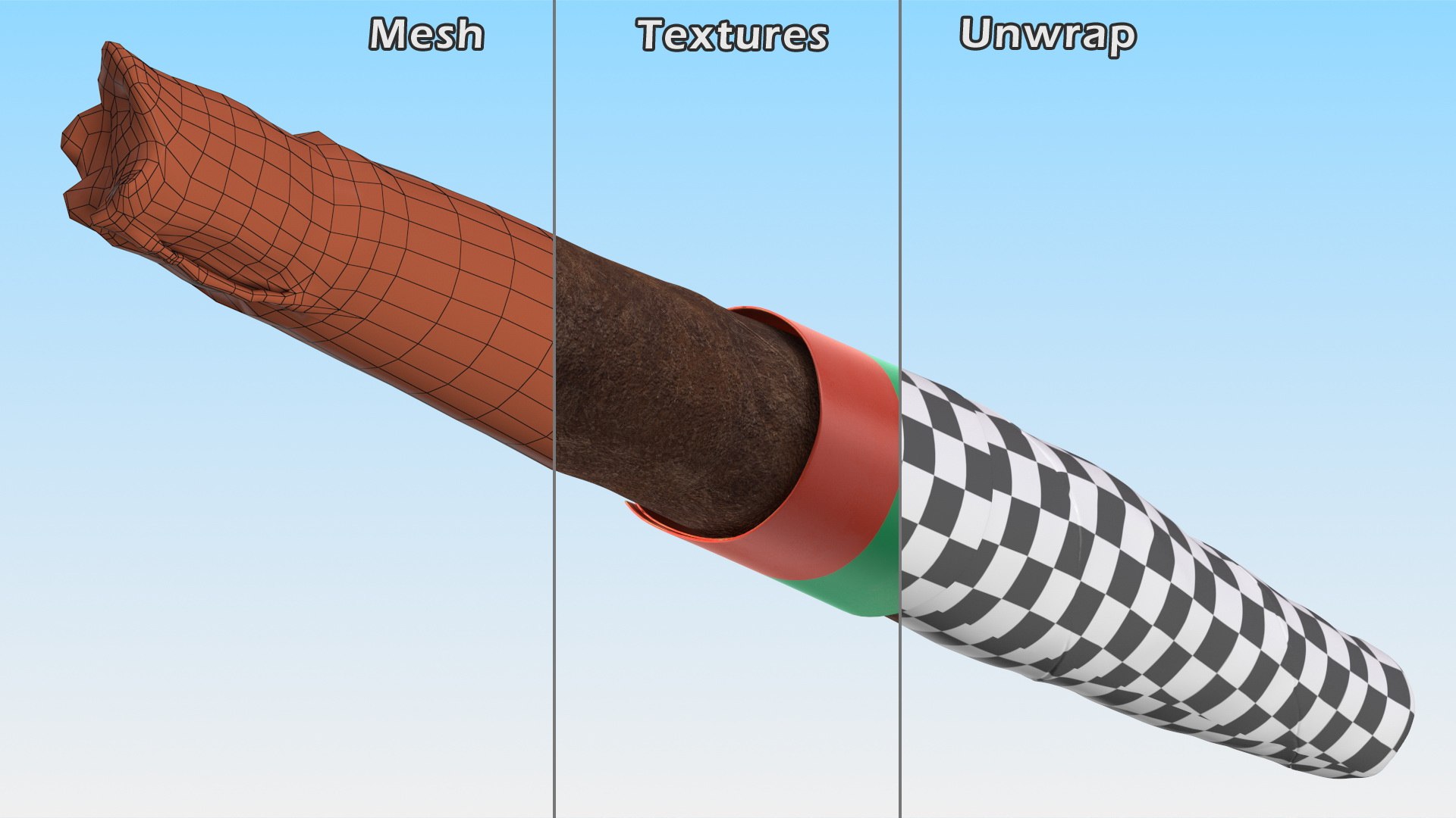 Smoldering Cigar 3D Model - TurboSquid 1853398