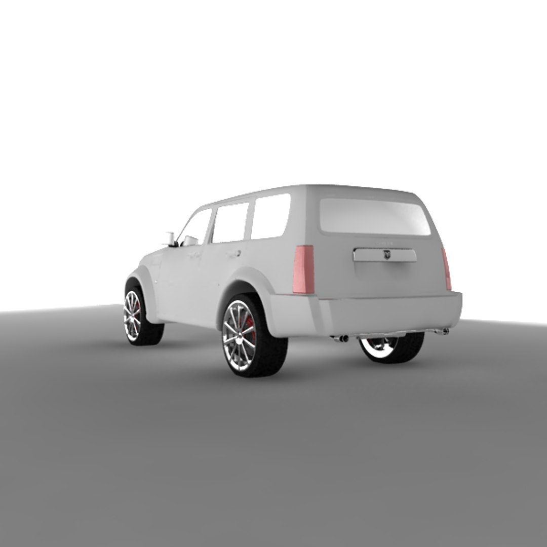 3d Model Dodge Nitro Stage