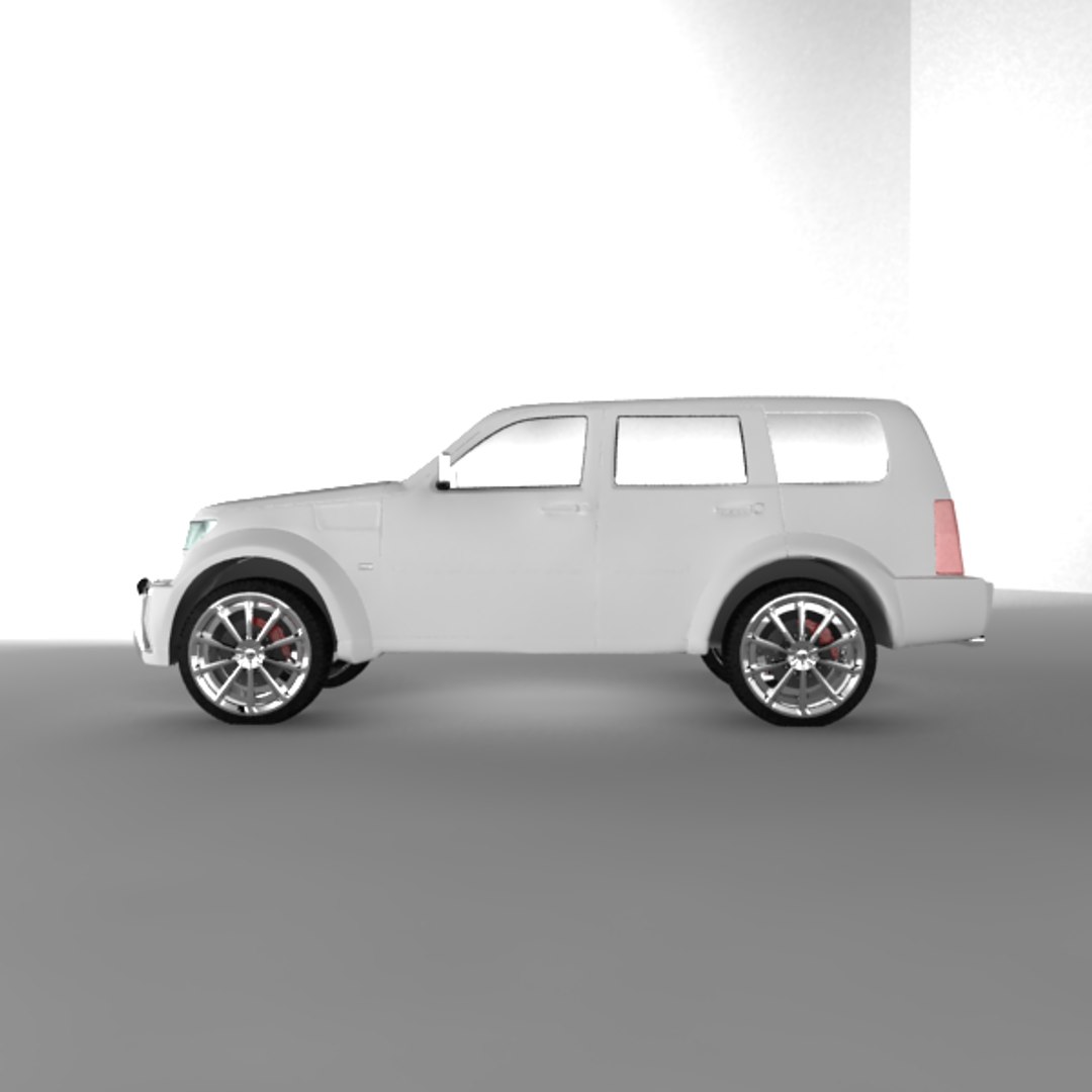 3d Model Dodge Nitro Stage