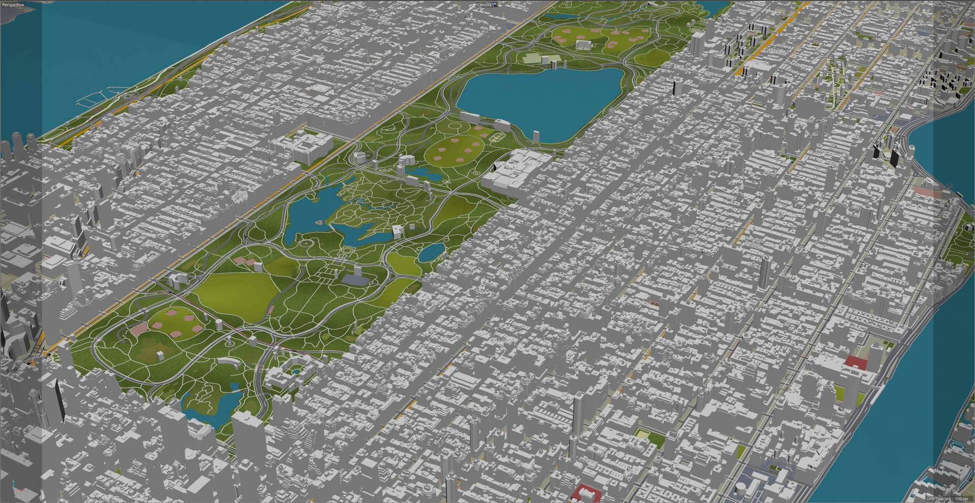 3D Central Park Manhattan New York - TurboSquid 1719754