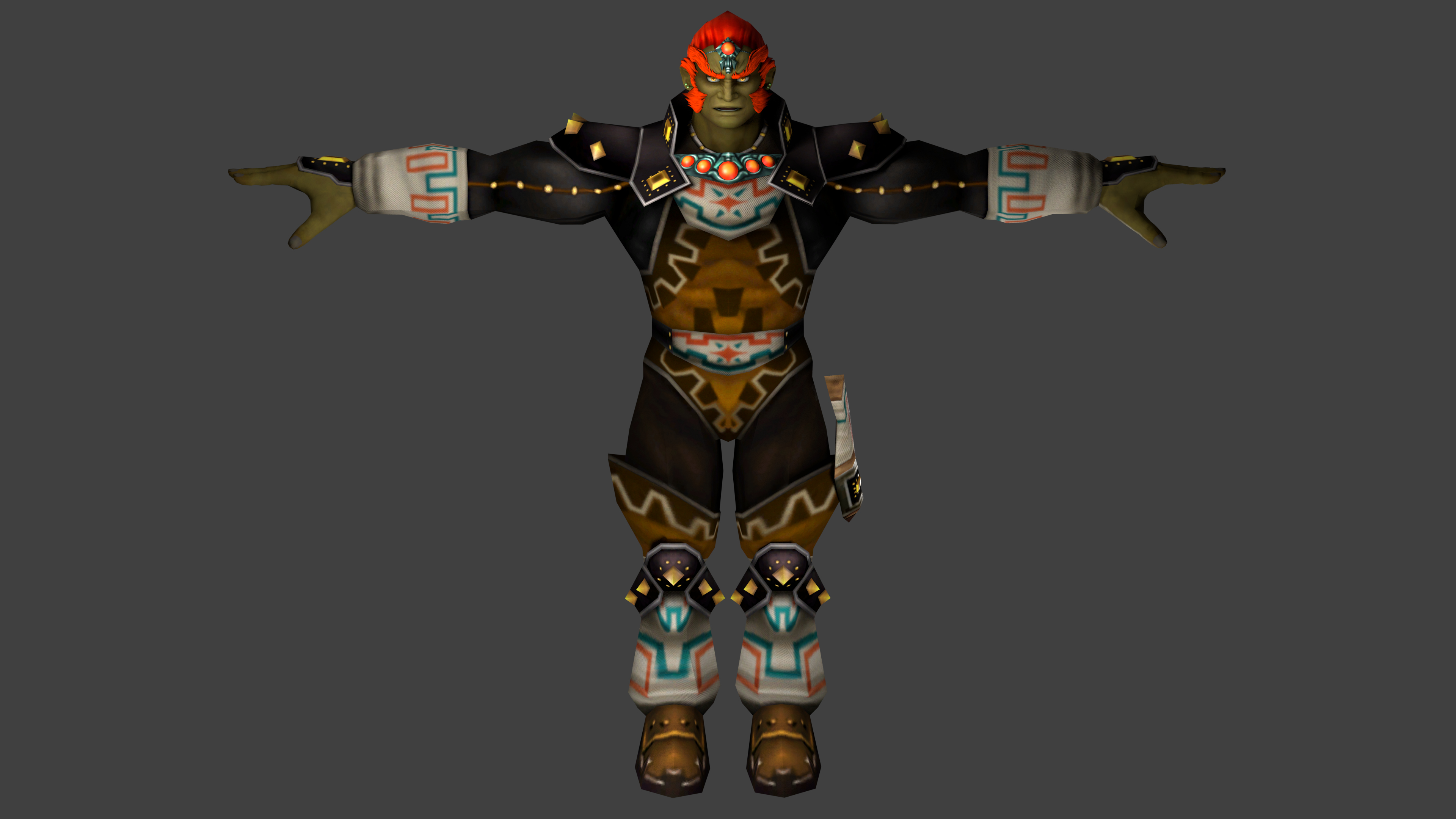 GANONDORF - PBR - RIGGED 3D model - TurboSquid 1726763