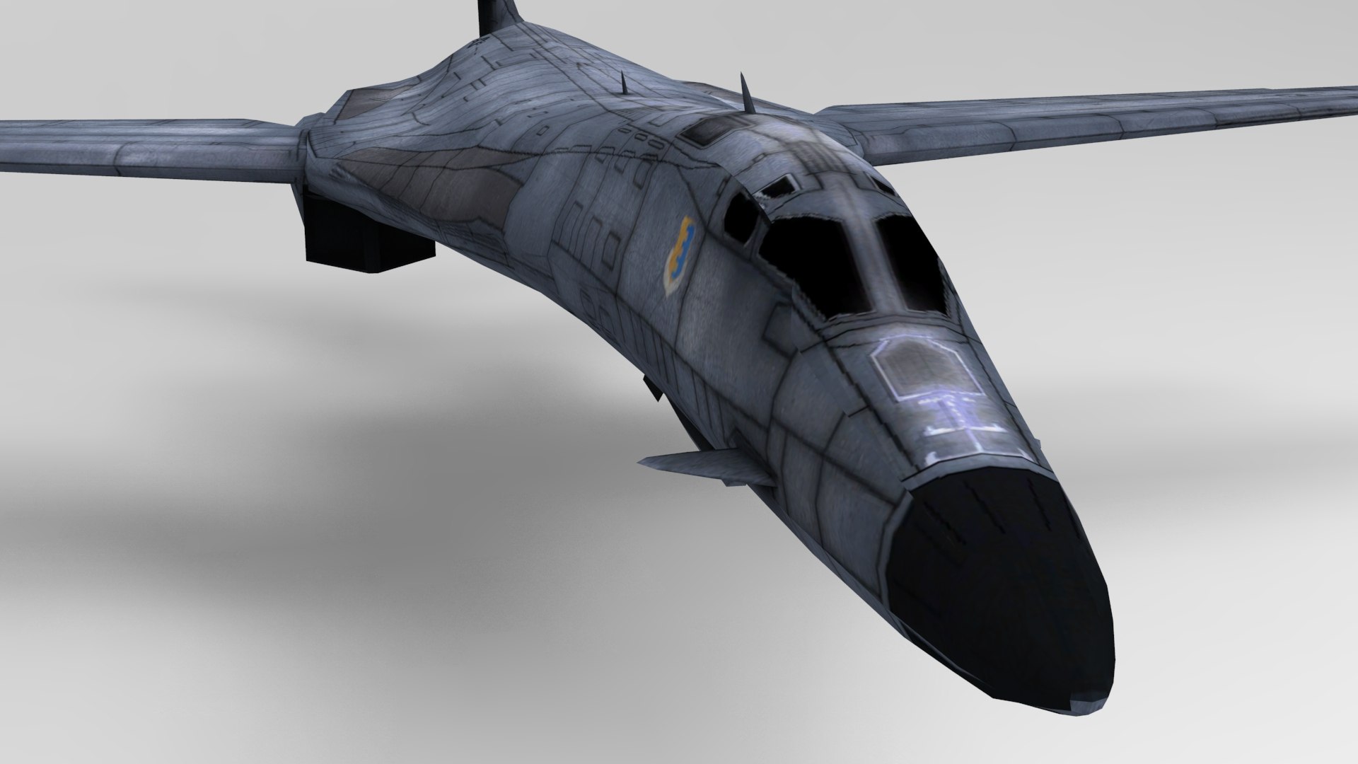 B1b Airplane 3D Model - TurboSquid 1913198