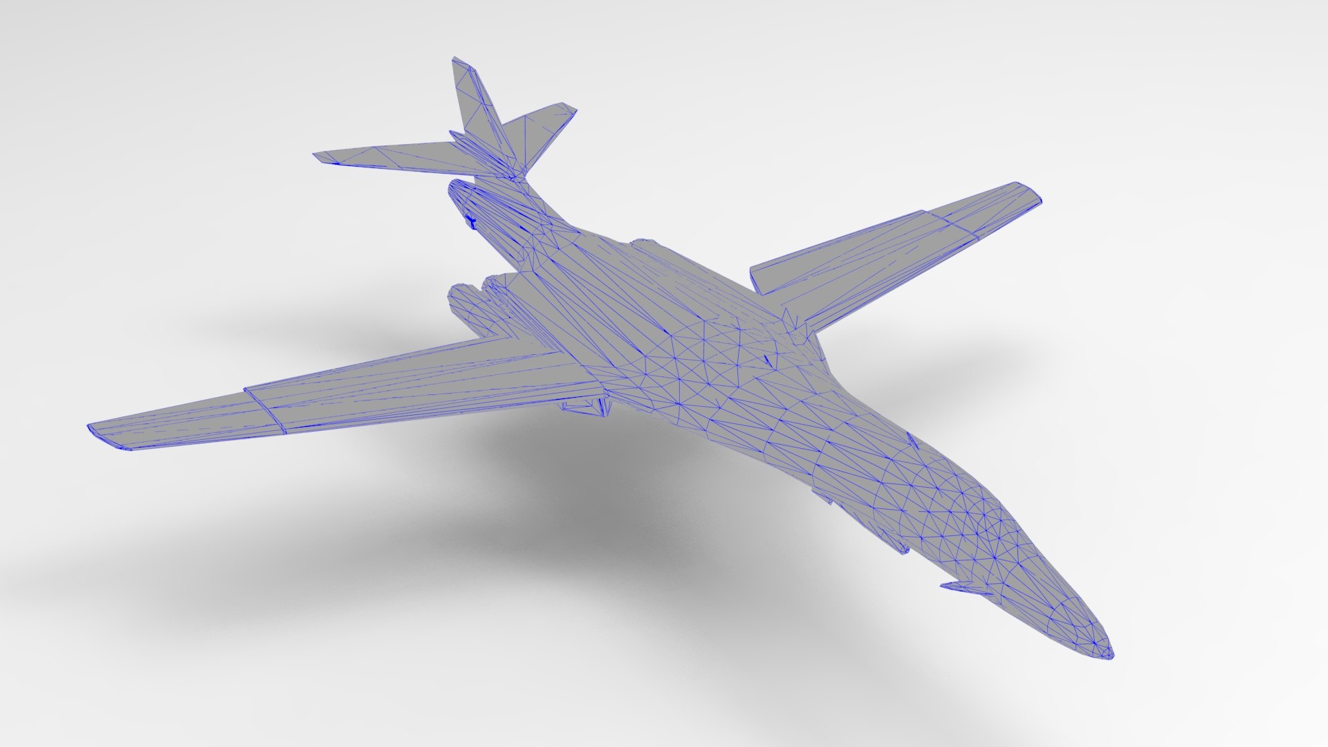 B1b Airplane 3D Model - TurboSquid 1913198
